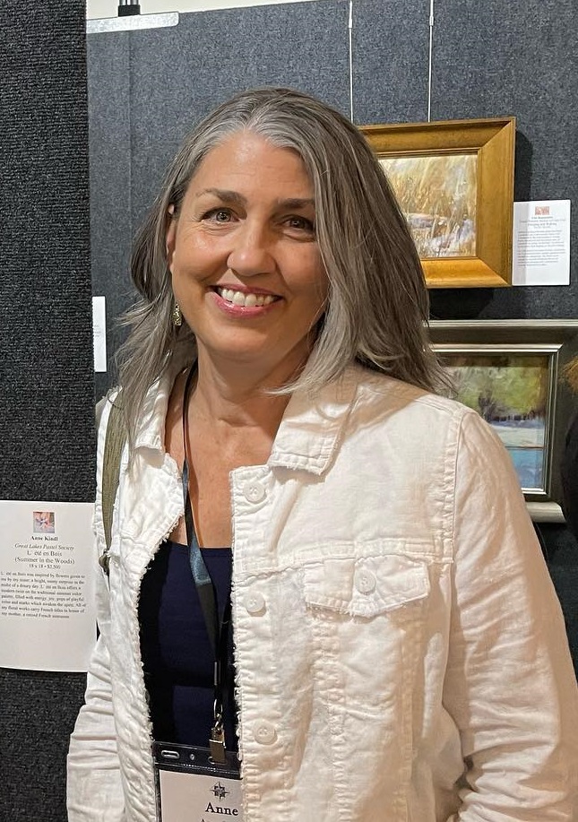 Course "Painting Semi-Abstract Florals in Pastel" Anne Kindl